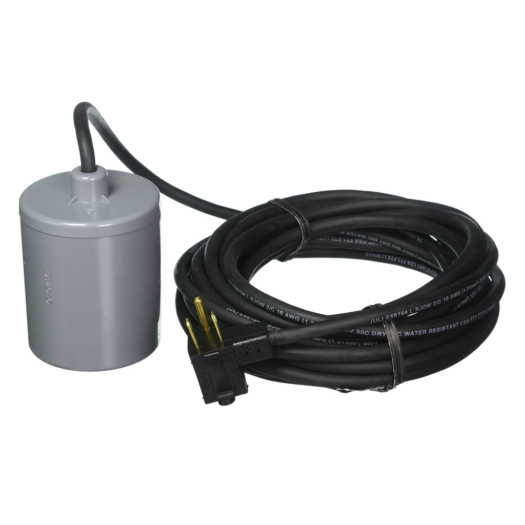 SJE-Rhombus Pumpmaster 20ft. Float Switch (pump up) - Alberta Wilbert Sales