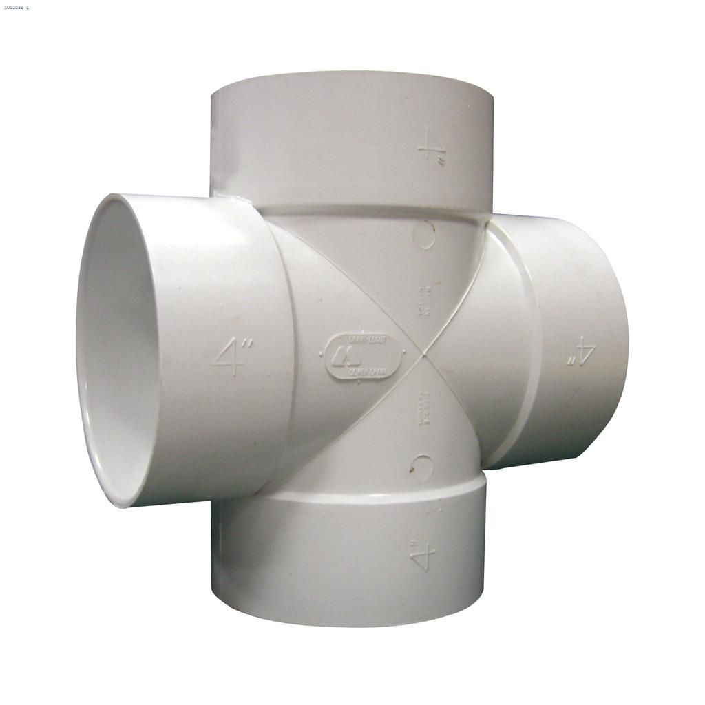 4" Drainline Cross - Alberta Wilbert Sales